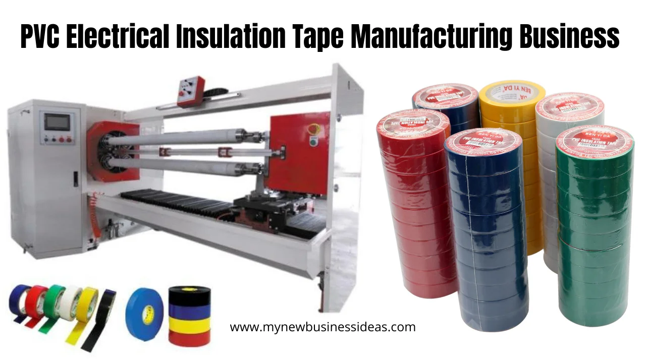 How to Start PVC Insulation Tape Manufacturing Business